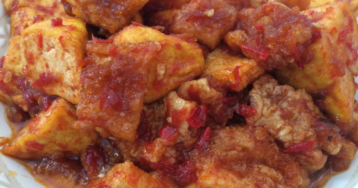 Resep Balado Tahu Kerupuk Kulit oleh Dapur momo - Cookpad
