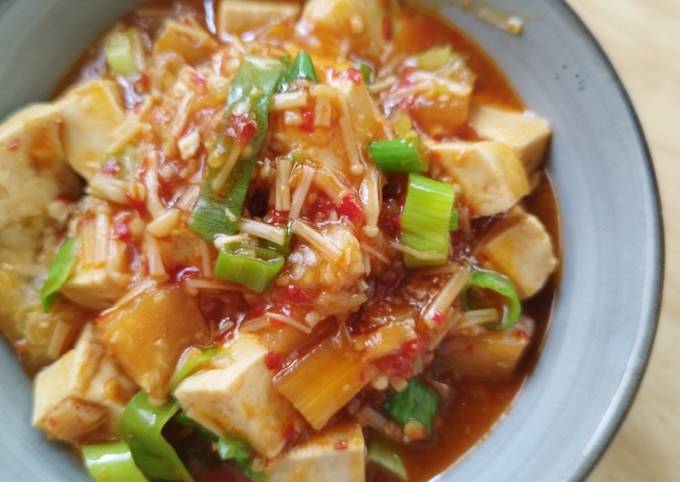 Resep Mapo Tahu Terong oleh Hes Hidayat - Cookpad