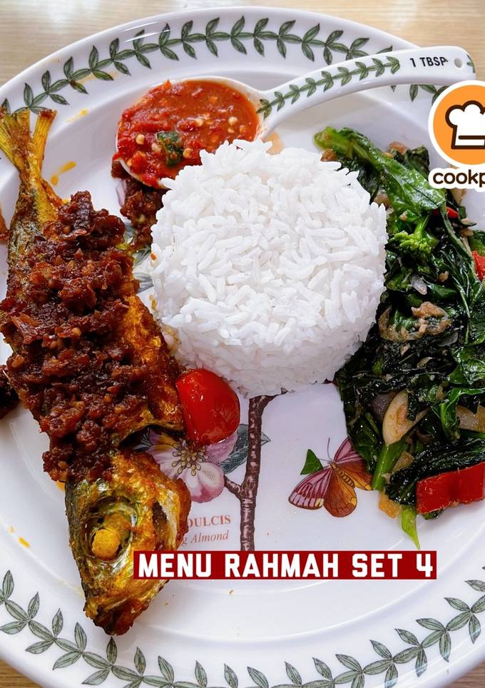 Resipi 👩‍🍳Menu Rahmah Set 4 🏠 oleh Mahadiah - Cookpad