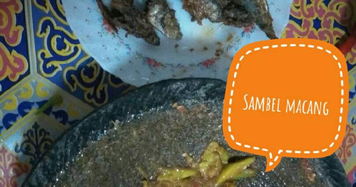 Resep Sambel Macang with Ikan Asin Goreng Tepung oleh Mama Samuel - Cookpad