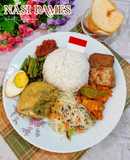 Resep nasi rames lezat mudah lengkap dengan lauknya