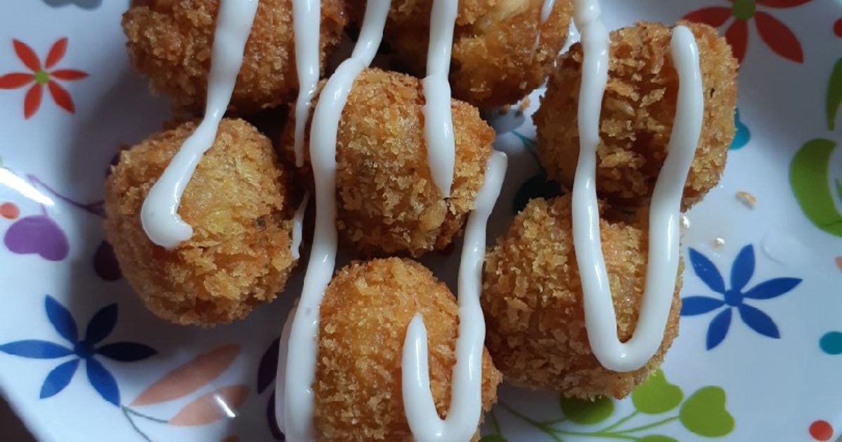 Resep Bola Bola Kentang Isi Keju oleh Indah Riduwan - Cookpad