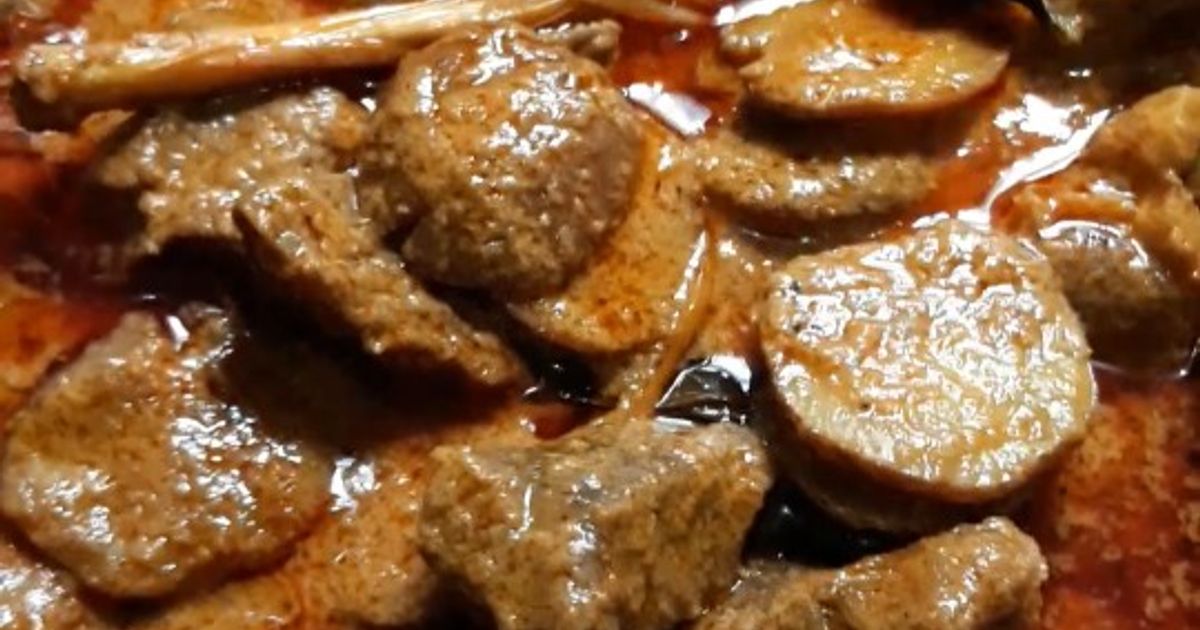 Resep rendang daging sapi jengkol rumahan enak dan mudah - Cookpad