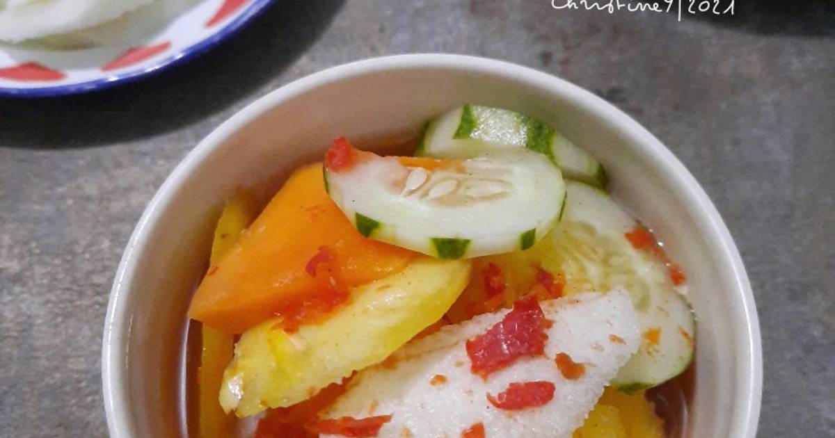 Resep Rujak Kuah Pindang Khas Bali oleh ChristineY - Cookpad