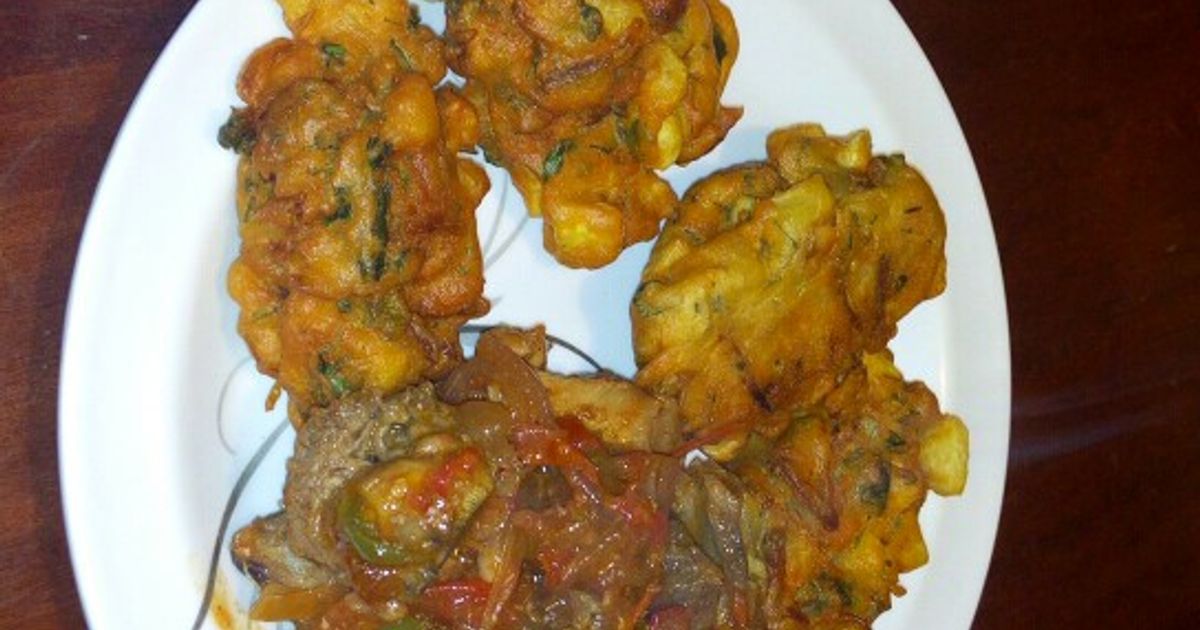 Bhajia And Pork Stew Recipe by SylviaM - Cookpad
