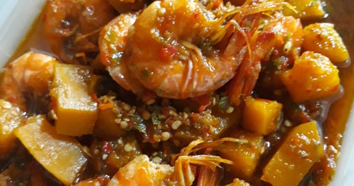 25 resep tumis labu kuning udang enak dan mudah - Cookpad