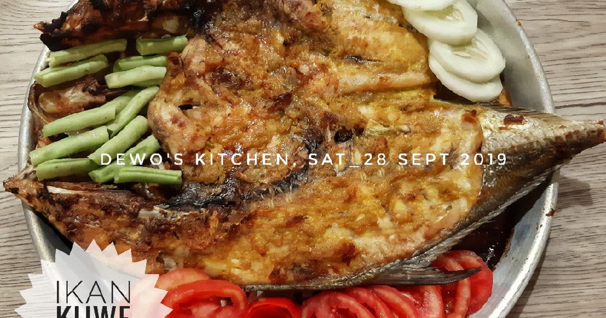 Resep Ikan Kuwe Bakar oleh Dewo Saputro Dewi Heru (Dewo'S Kitchen) - Cookpad