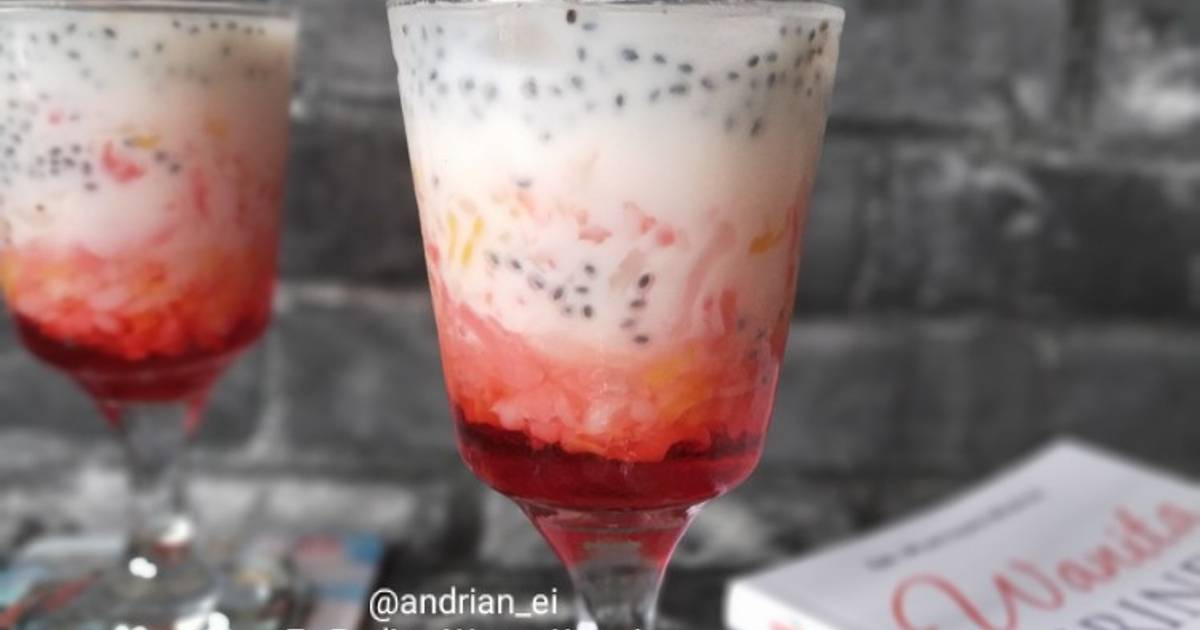 Resep Es Puding Warna Warni oleh Bunda Ei - Cookpad