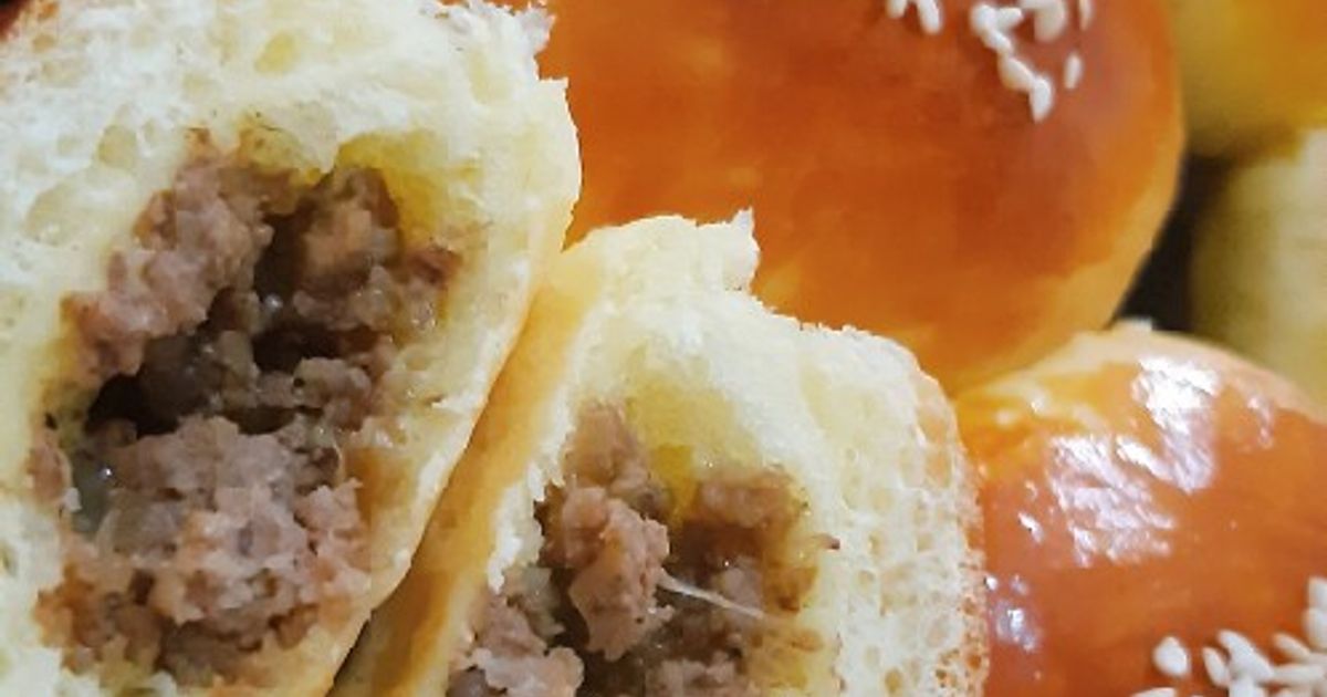 Resep Roti Manis Isi Daging Sapi oleh Chan's Kitchen - Cookpad