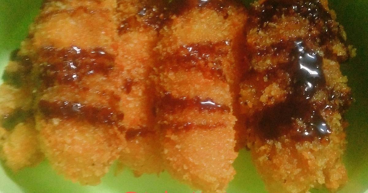 Resep Pisang mini coklat rasa kopi oleh daning wisanti - Cookpad