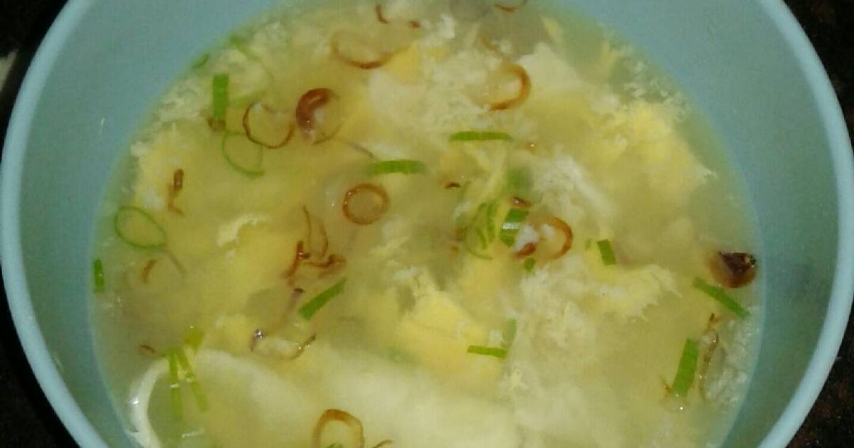 Resep Sup Telur Ayam oleh rury sm - Cookpad