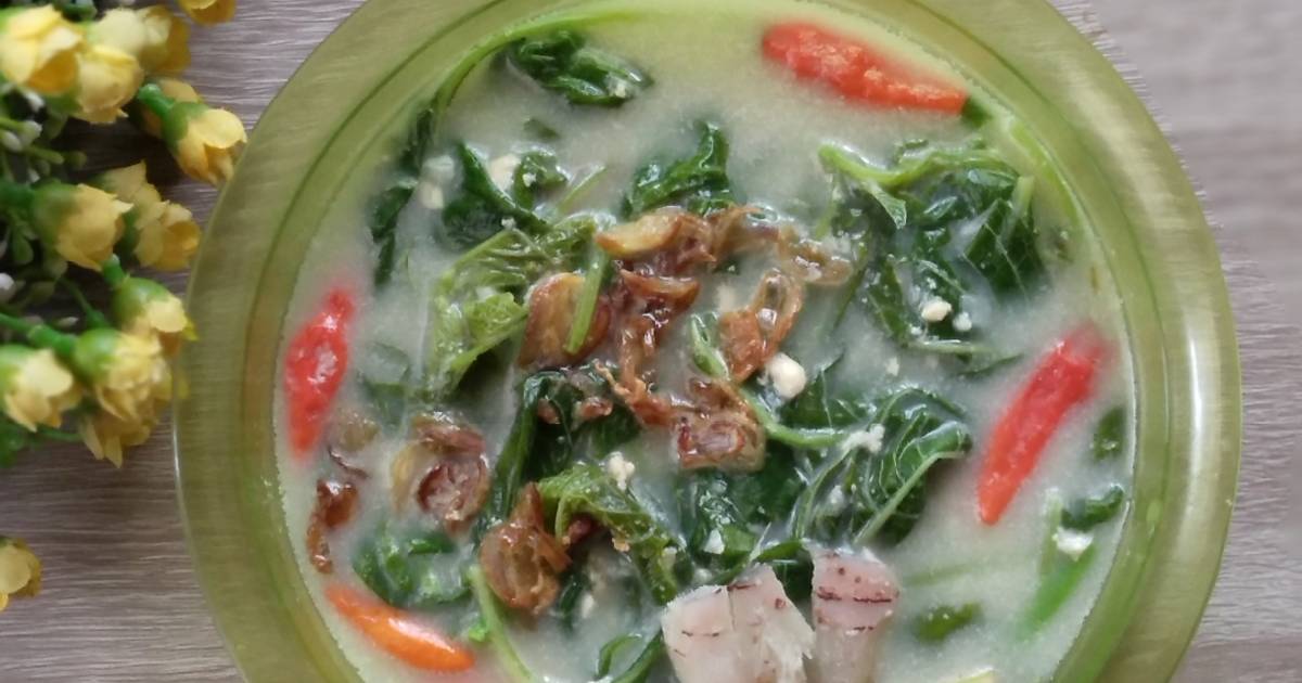 Resep Bobor Bayam oleh Dapoer_Santi - Cookpad