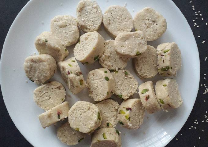 Til Mawa Rolls Recipe by Sugar And Spice In Life - Cookpad