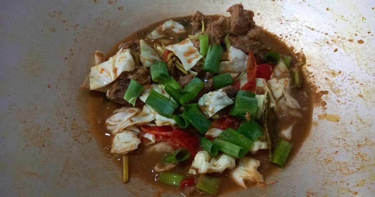 Resep Tongseng Iga Sapi oleh yekti - Cookpad