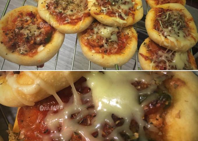 Resep Mini Pizza oleh vivi.Nasrul - Cookpad