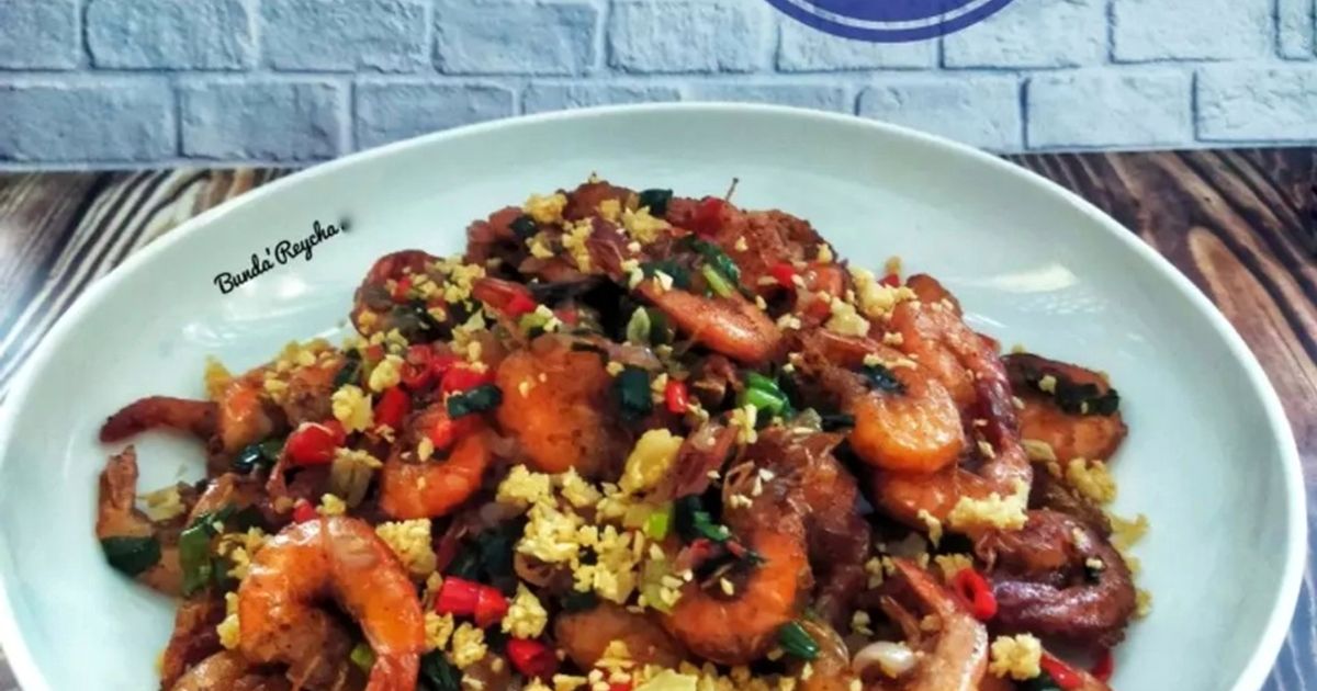 Resep 586. 🍤 Udang Cabai Garam oleh Intan Zahra Al Arsyad (Bunda'Reycha ...