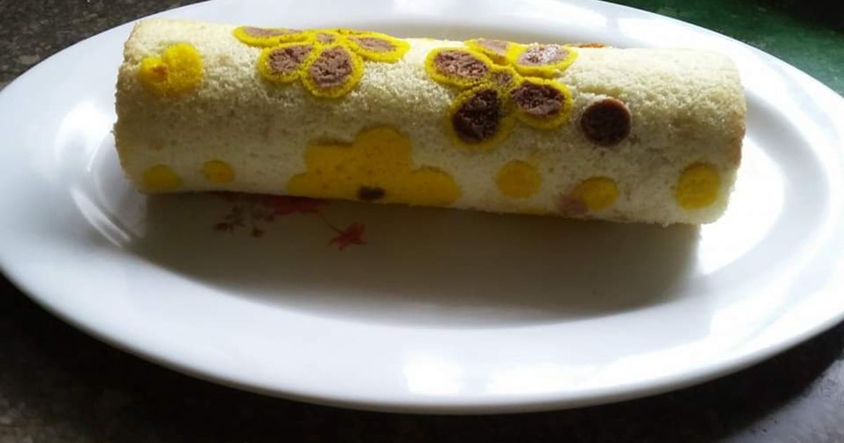 Deco Swiss Roll | Batik Roll Cake | Kue Bolu Batik | Bolu Batik Recipe ...