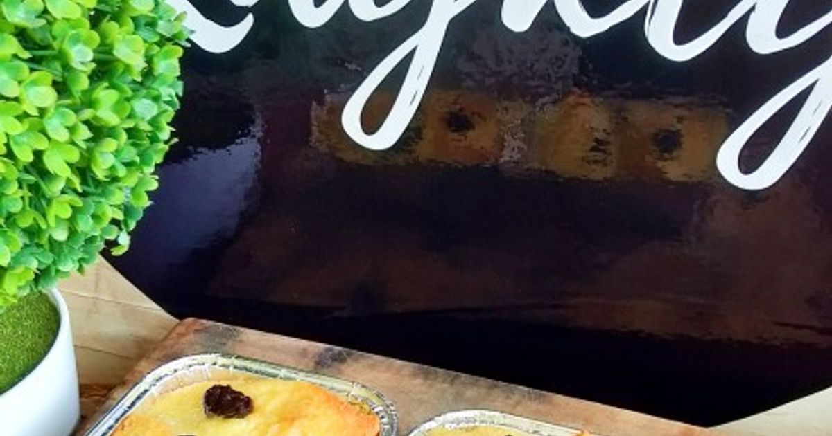 Resep bread butter pudding rumahan enak dan mudah - Cookpad