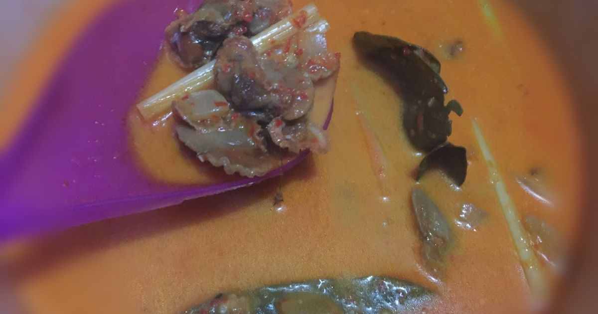 Resep Gulai Kerang Dara Manjahh 😂 oleh Raesyafira Mauri Jasmine - Cookpad