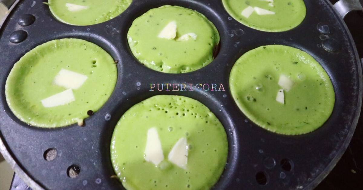 Resep Kue Cubit Greentea oleh Putri Salim - Cookpad