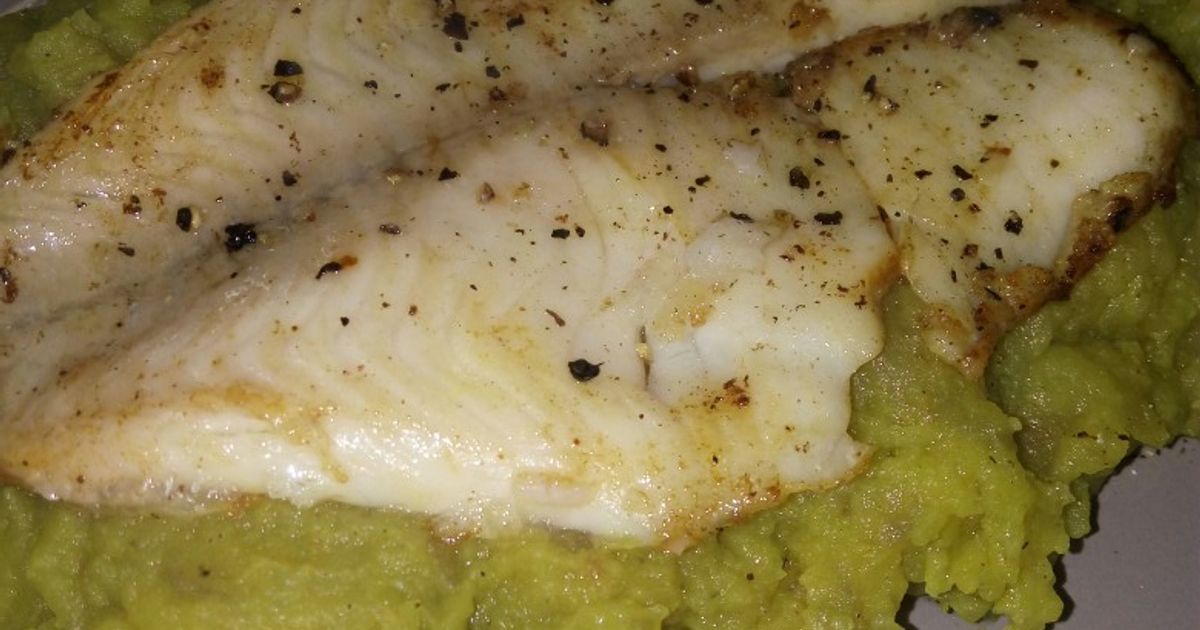 Tilapia Con Puré De Berenjenas Receta de katly- Cookpad