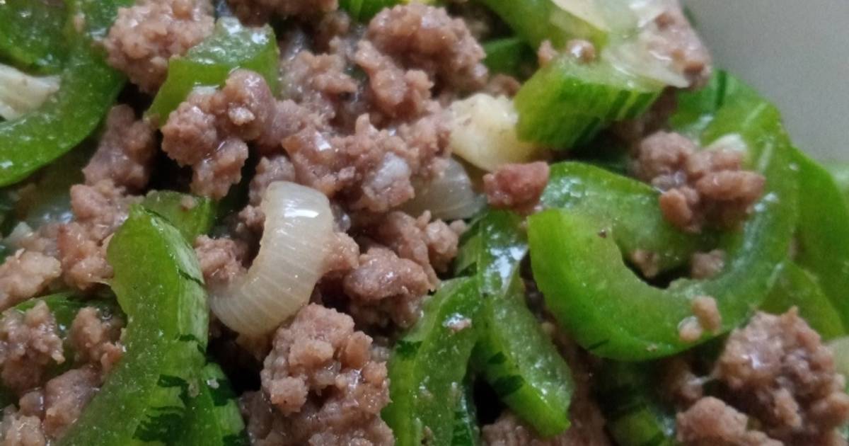 Resep Tumis Pare Welut daging Giling oleh Eunike Kartini - Cookpad