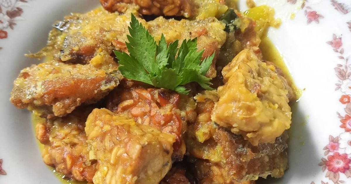 Resep Ikan Layur dan Tempe Bumbu Kuning oleh Dyah Ayu Candra Shakti ...
