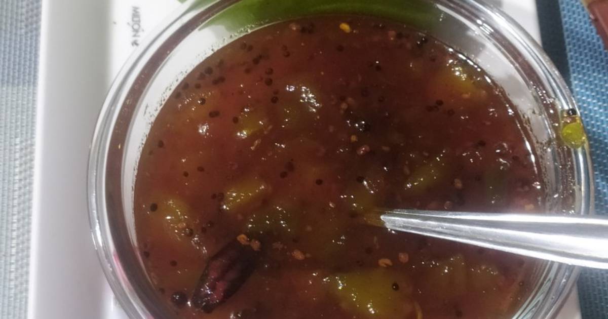 Totapuri achari vaghariyu Recipe by pinal Patel - Cookpad