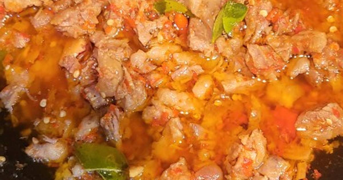 389 resep oseng tetelan sapi kecap pedas enak dan mudah - Cookpad