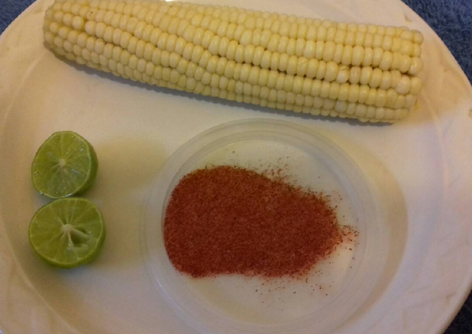 Elote (snack rico) Receta de Esther Soto- Cookpad