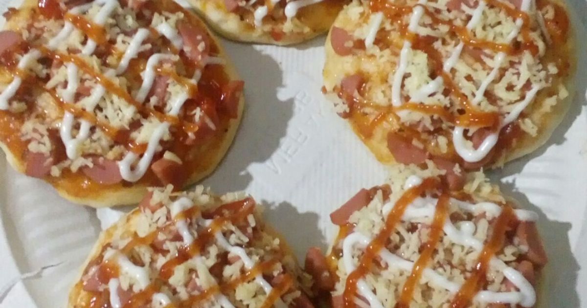 Resep Pizza Mini Teflon oleh Riecha Delly - Cookpad