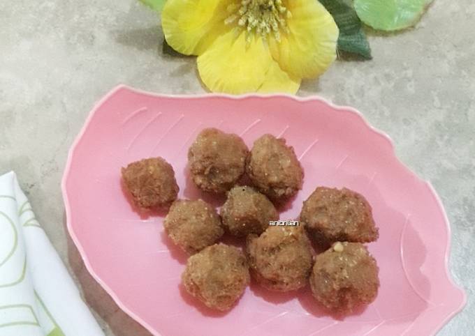 Resep Bola-bola daging goreng oleh Ani Brilian - Cookpad