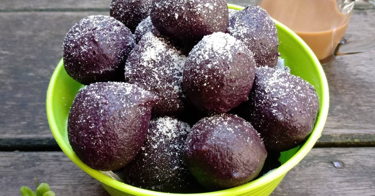 64 resep taro doughnut donat taro enak dan mudah - Cookpad