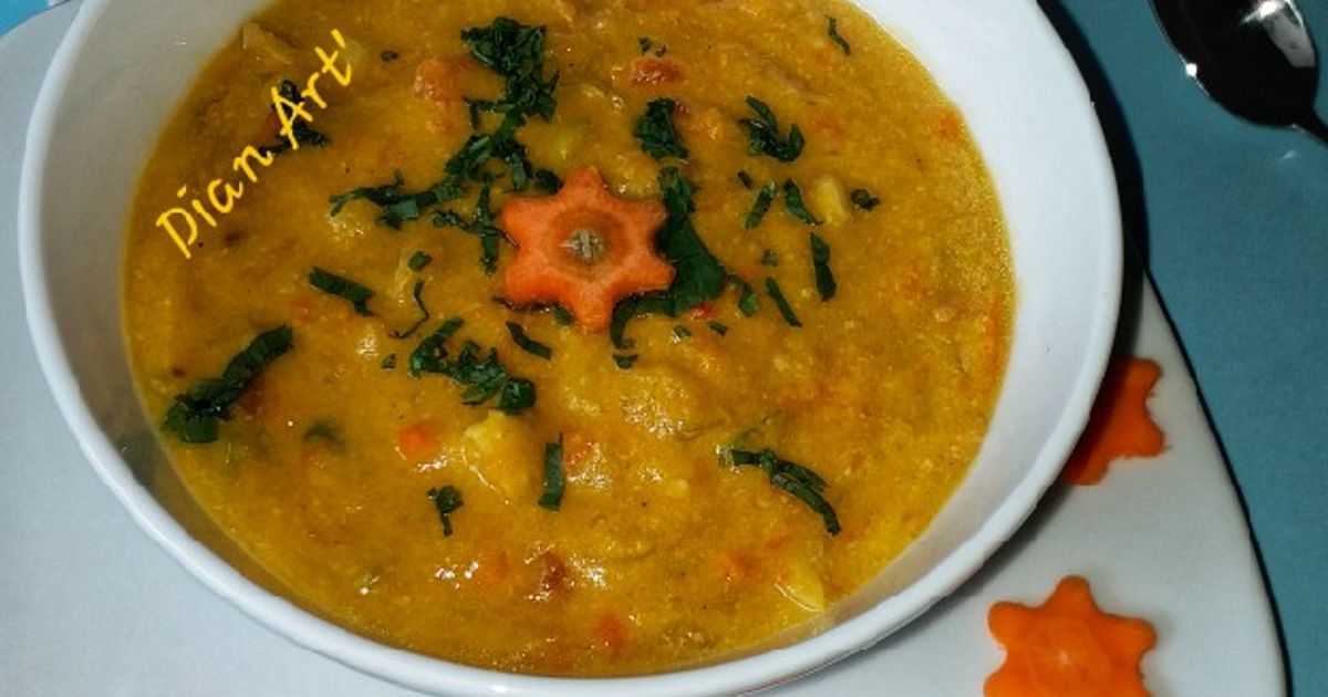 Resep Pumpkin Cream Soup (Sup Krim Labu Kuning) oleh Dian Artiningsih ...