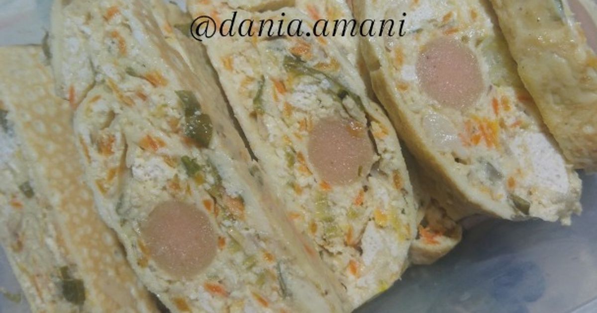 Resep Rolade Telur Sosis Sederhana oleh Dania Amani - Cookpad