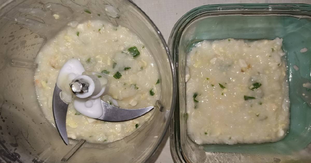 Resep (MPASI 7+) BUBUR PAKCOY UDANG PUYUH oleh MamaDzie | IG & Tiktok ...