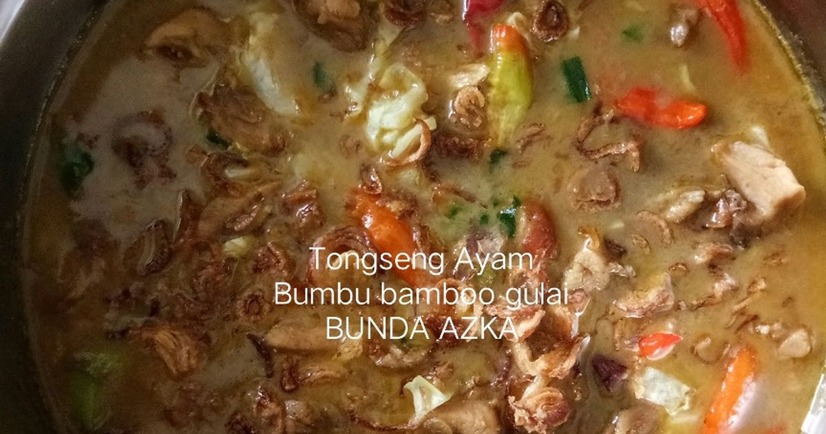 Resep Tongseng Ayam Bumbu Bamboo Gulai oleh Raden Anesya - Cookpad