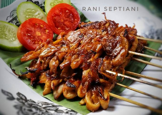 Resep Sate Jamur oleh Rany Anya - Cookpad