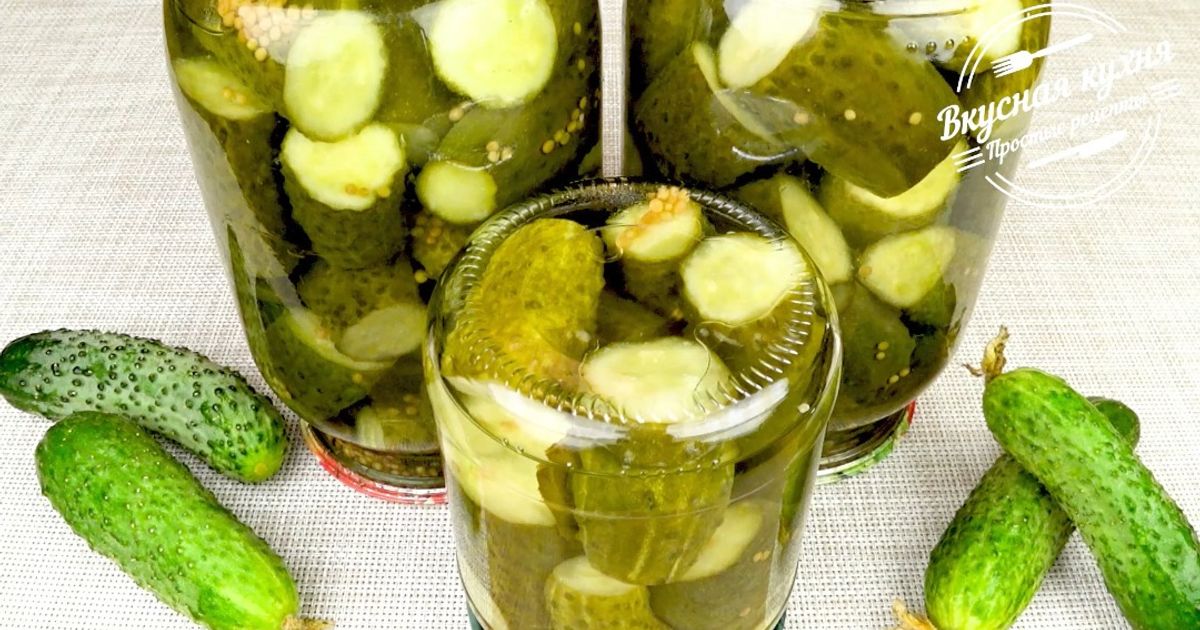 огурцы по фински. хрустящие огурчики. самая вкусная консервация ...