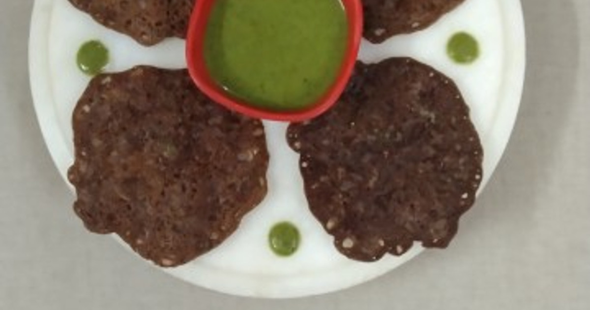 Amita Soni દ્વારા રેસીપી 0રાગી ઉત્તપમ (Ragi Uttapam Recipe In Gujarati ...