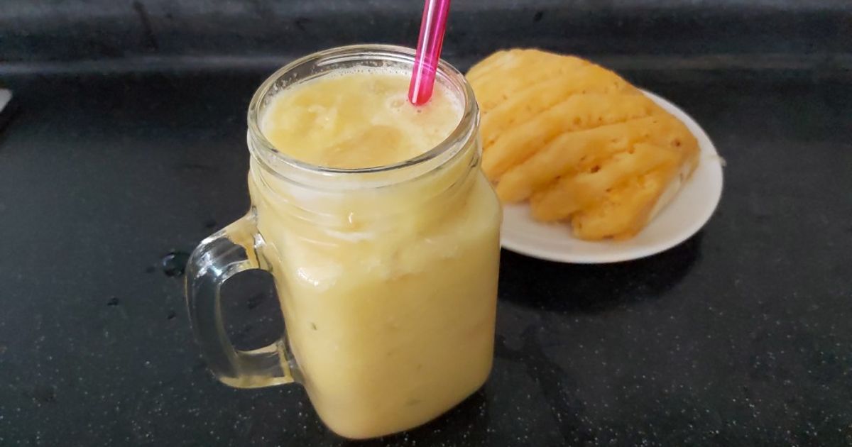 Resep jus nanas skm rumahan enak dan mudah - Cookpad
