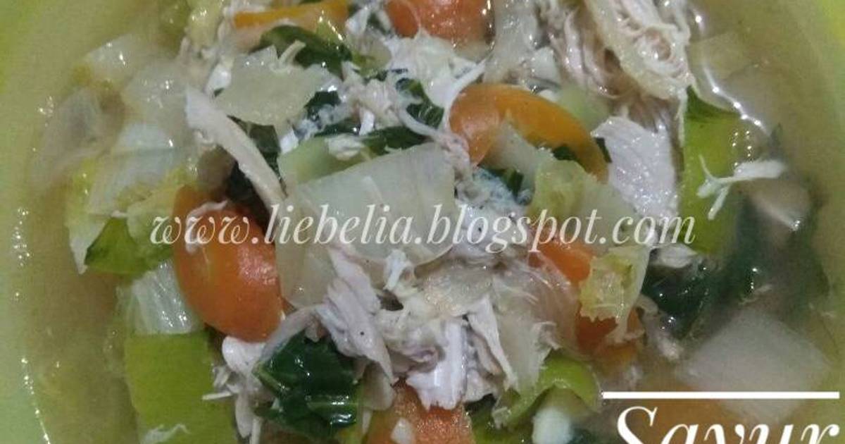 Resep Sayur Sawi Ayam Suwir oleh @schoene_lia - Cookpad
