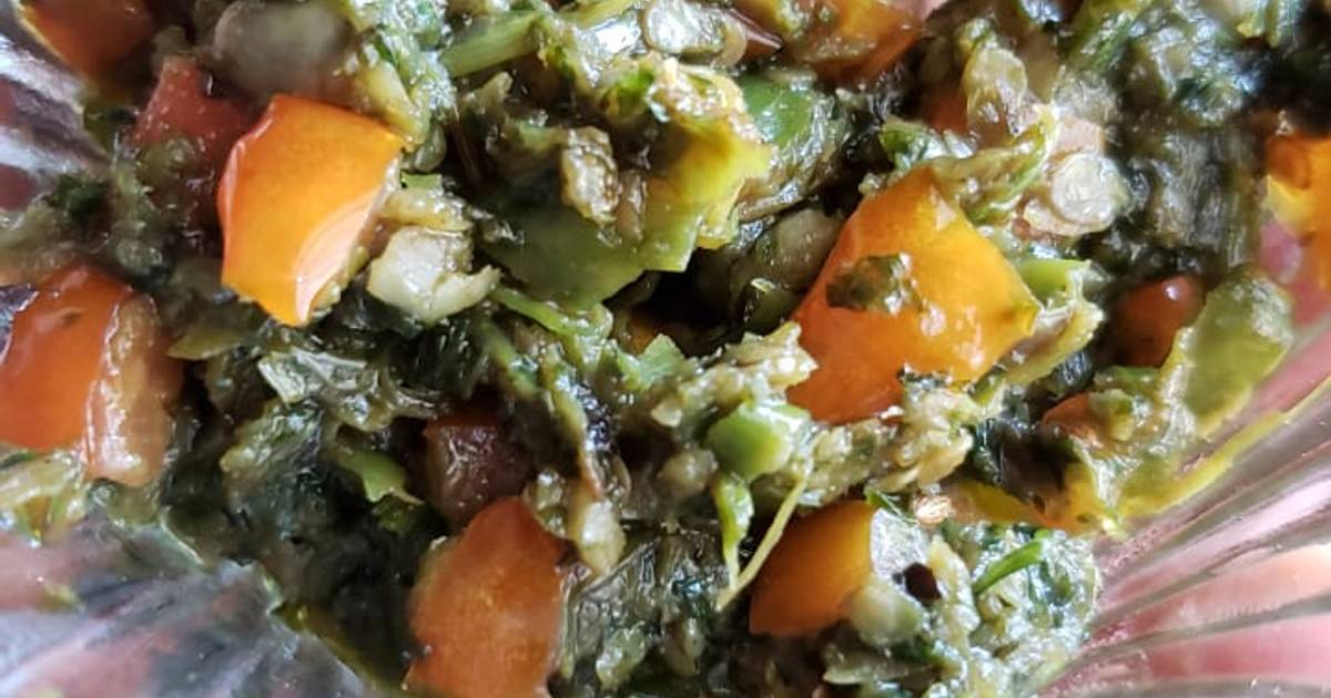 टोमॅटो मिरची ठेचा (tomato mirchi techa recipe in marathi) रेसिपी Bhakti ...