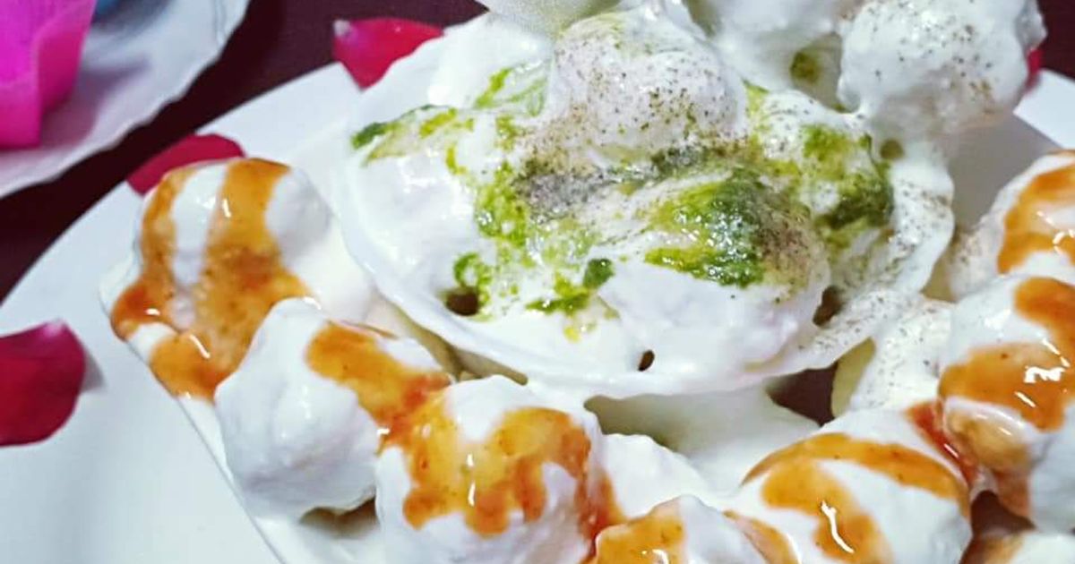 Moong Daal Spicy Dahi Vada Recipe by Satya Jha
