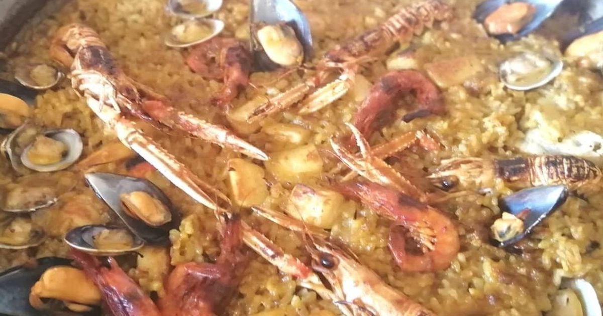 Seafood Paella My Favorite Dish Recipe By Alba Galbany Samo