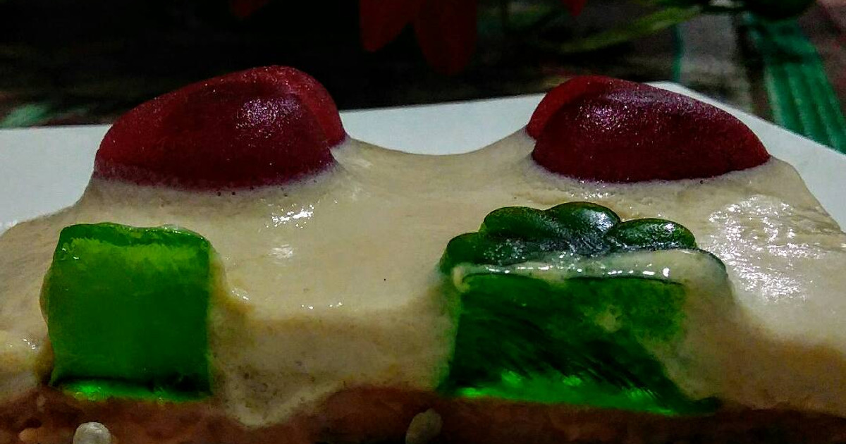 Flan Tres Leches Y Arequipe Con Corazones De Frambuesa💕 Receta de 🌺 ...