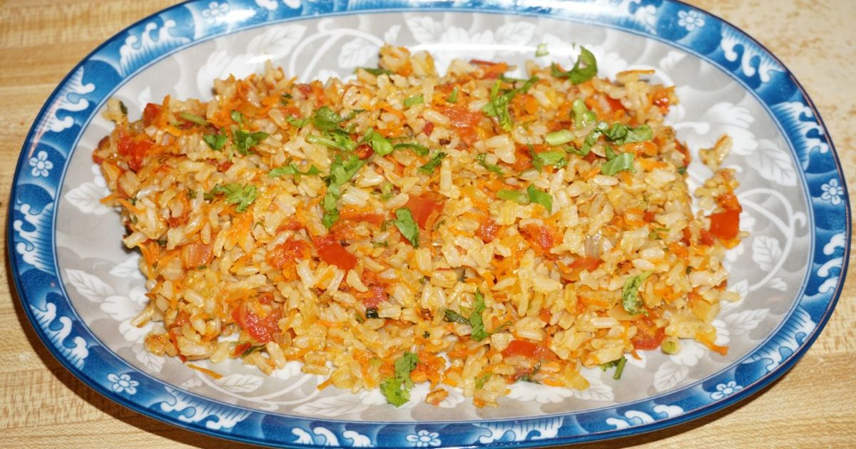 Mexican Brown Rice. Jon Style Recipe By Jon Michelena