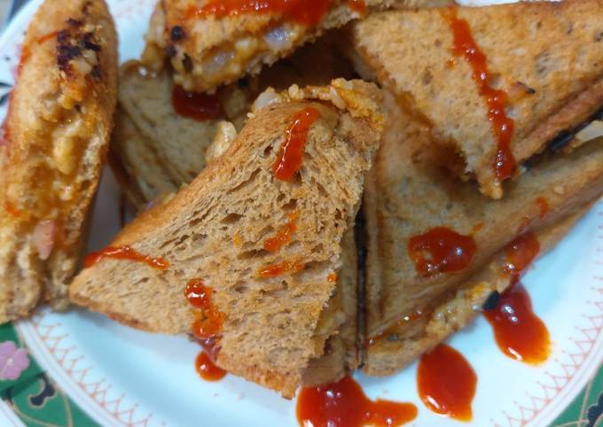 Chilli cheese sandwich Recipe by Seema Sharma - Cookpad