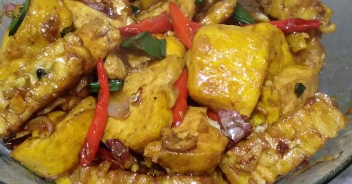 Resep Tahu Tempe Cabe Merah oleh RezaxTaritia - Cookpad