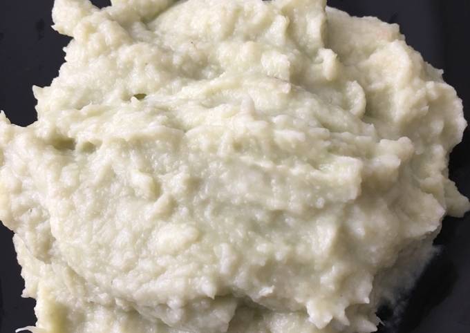 Puré de coliflor y palta Receta de Vicky Lan- Cookpad